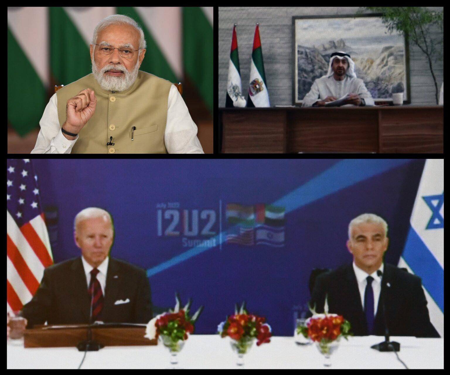 First I2U2 (India-Israel-UAE-USA) Leaders’ Virtual Summit - Diplomacy ...
