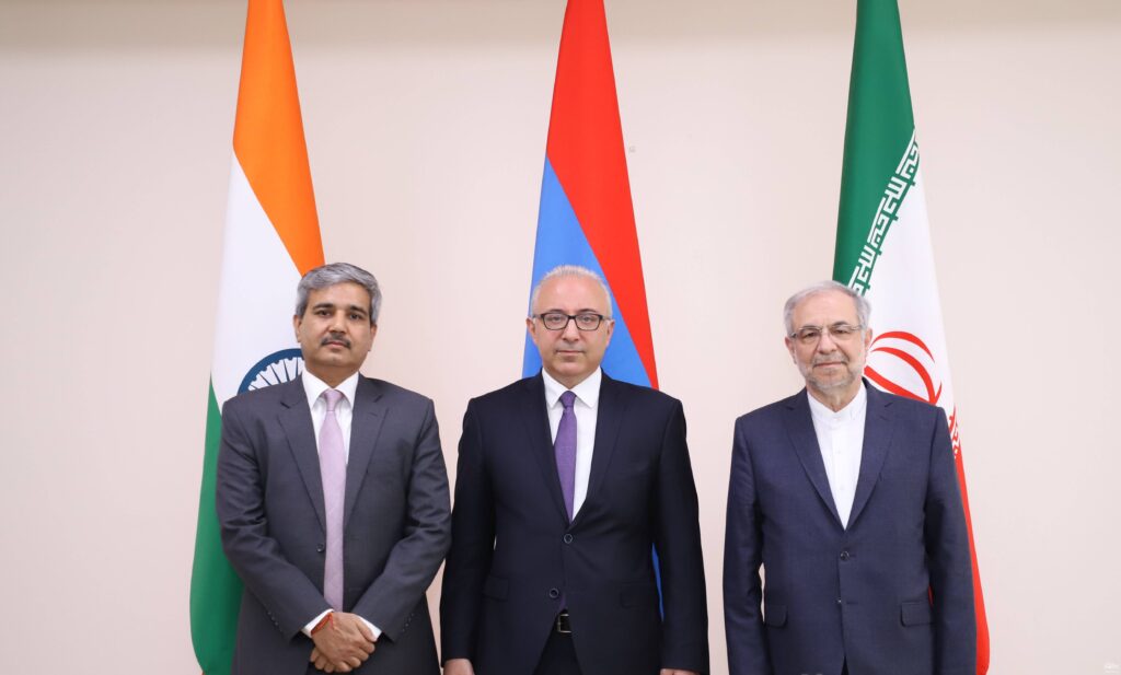 India, Armenia, and Iran Form the First-Ever Trilateral Group and Hold ...