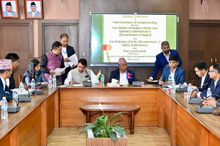 India and Nepal Sign MoUs for Five New High Impact Development Projects ...